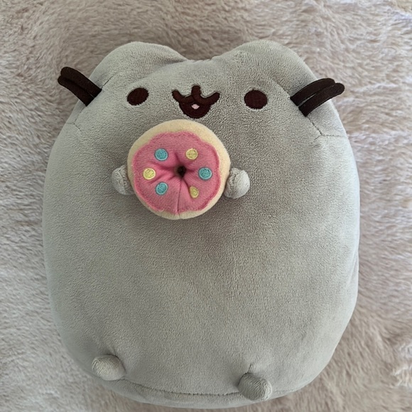 Pusheen | Toys | Pusheen Stuff Animal With Donut | Poshmark